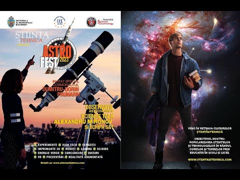 AstroFest 2023 promo - Cluburile Știință&Tehnică