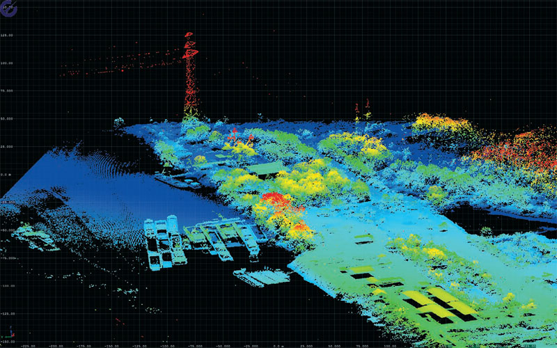 Pământul măsurat de sus - INCAS, lider în tehnologii LIDAR