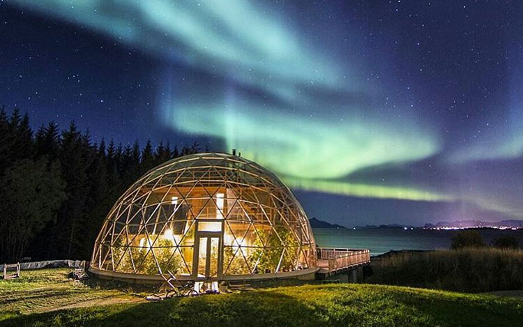 Naturhuset - căsuța familistă de la Cercul Arctic