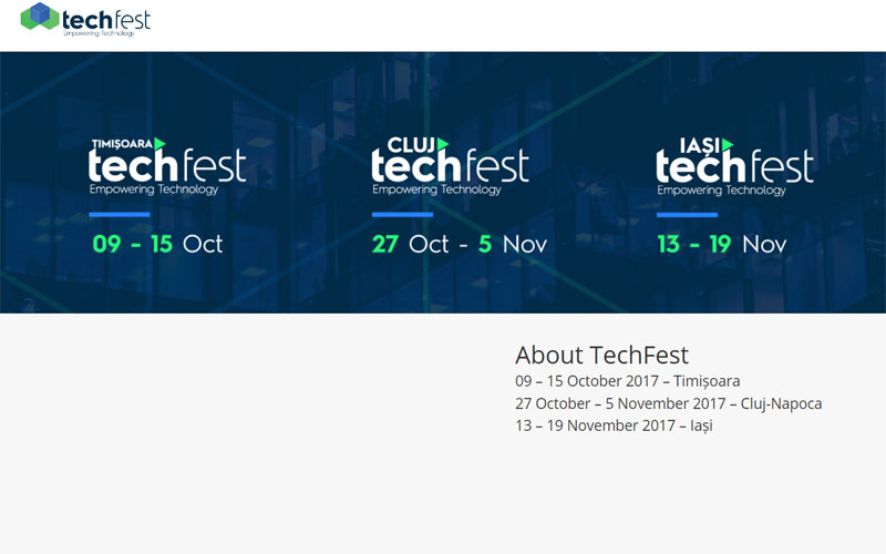 TechFest se extinde din Cluj la Iași și Timișoara
