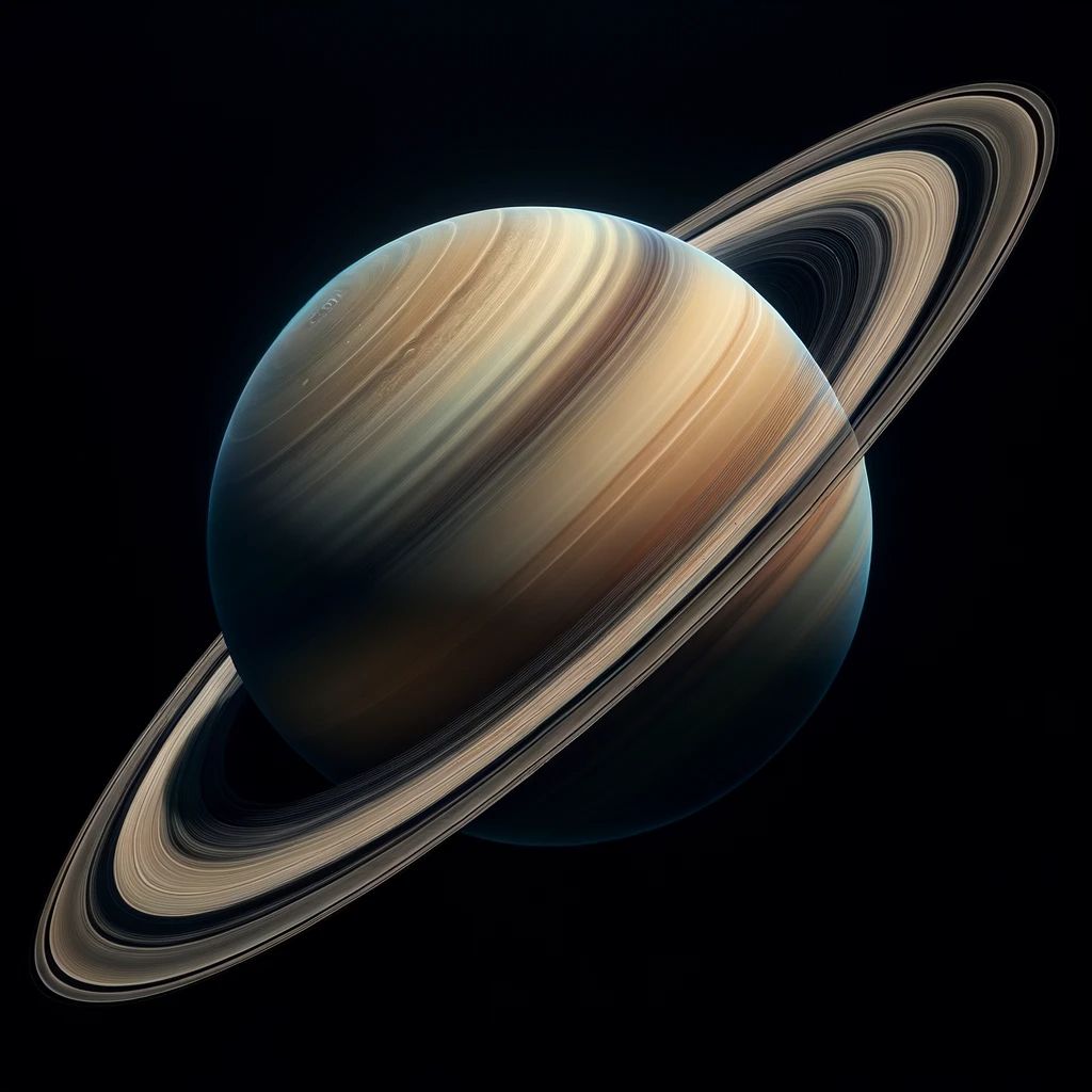 Saturn tocmai a trimis o cometă în afara Sistemului Solar