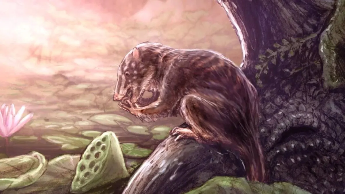 Descoperirea unui mamifer de mlaștină care a trăit în vremea dinozaurilor