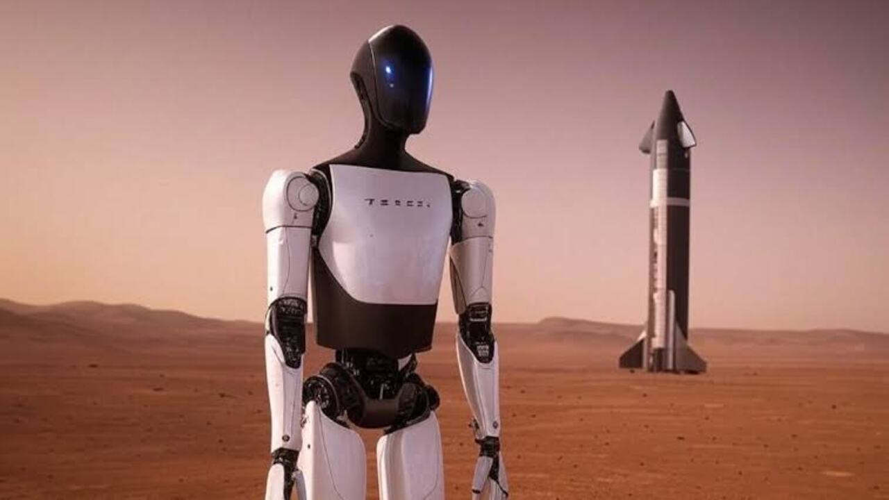 Un robot umanoid va ajunge pe Marte în 2026 cu SpaceX